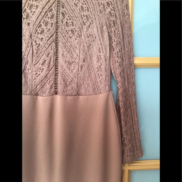 ASOS | Dresses | Skin Color Lace Dress | Poshmark